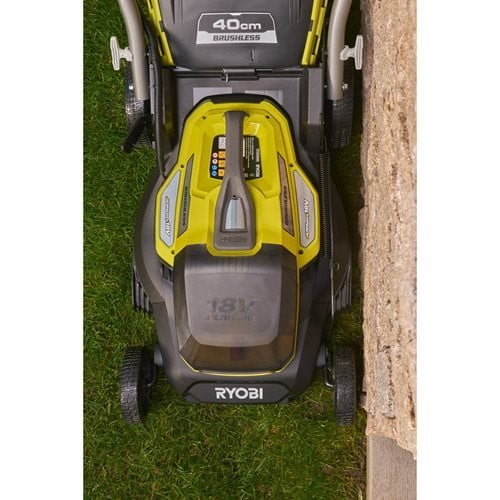RYOBI 18V ONE+™ Cordless Brushless 40cm Lawnmower - (Unit Only ...