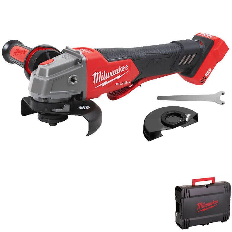 MILWAUKEE M18FSAGV115XPDB-0X M18 FUEL 115MM VARIABLE SPEED FIXTEC ...