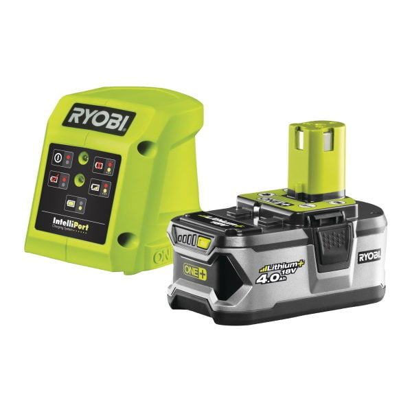 Ryobi RC18115-140K 18V ONE+ Lithium 1 x 4.0Ah Battery & 1.5A Charger ...